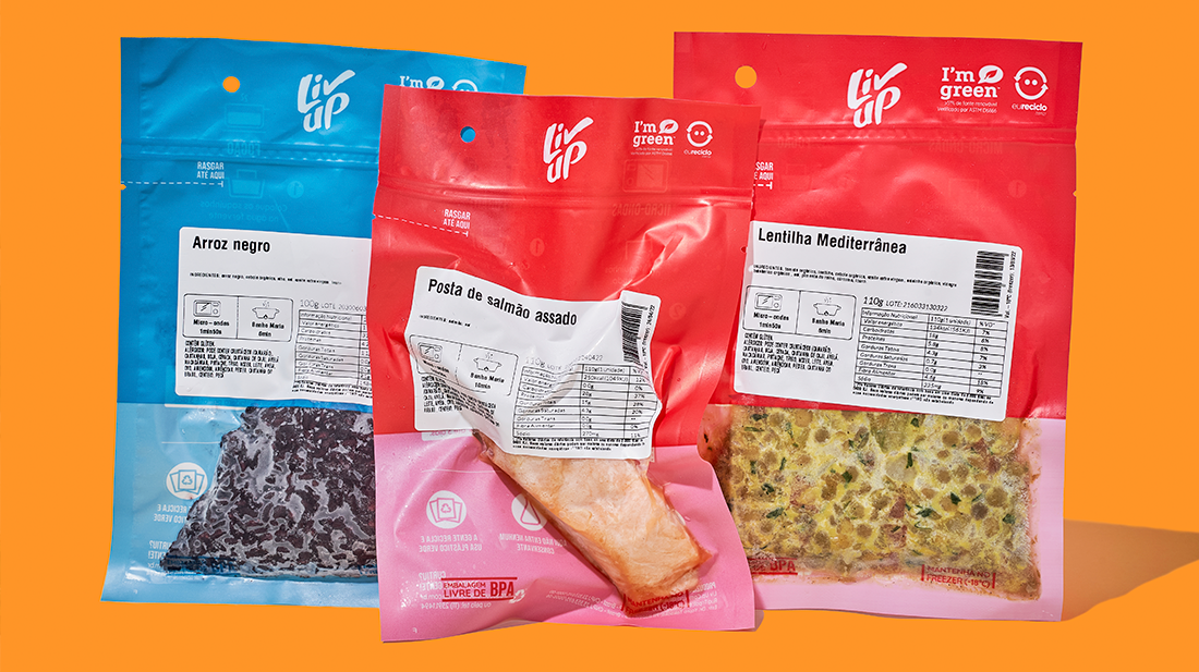 Comida pronta congelada | Rotina saudável com Liv Up